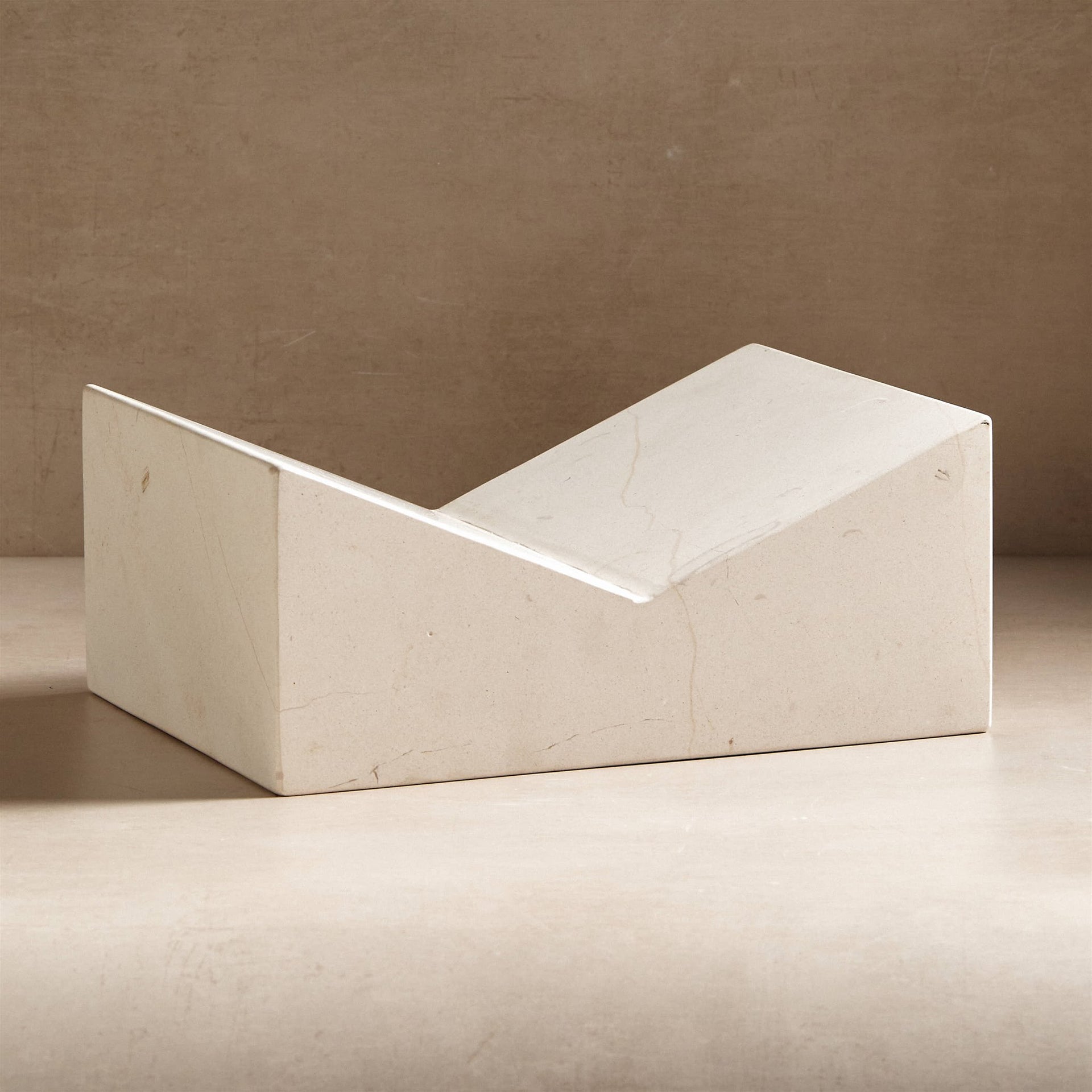 Studio H Collection | Luxury Muse Stone Bookstand Large - Cream ...
