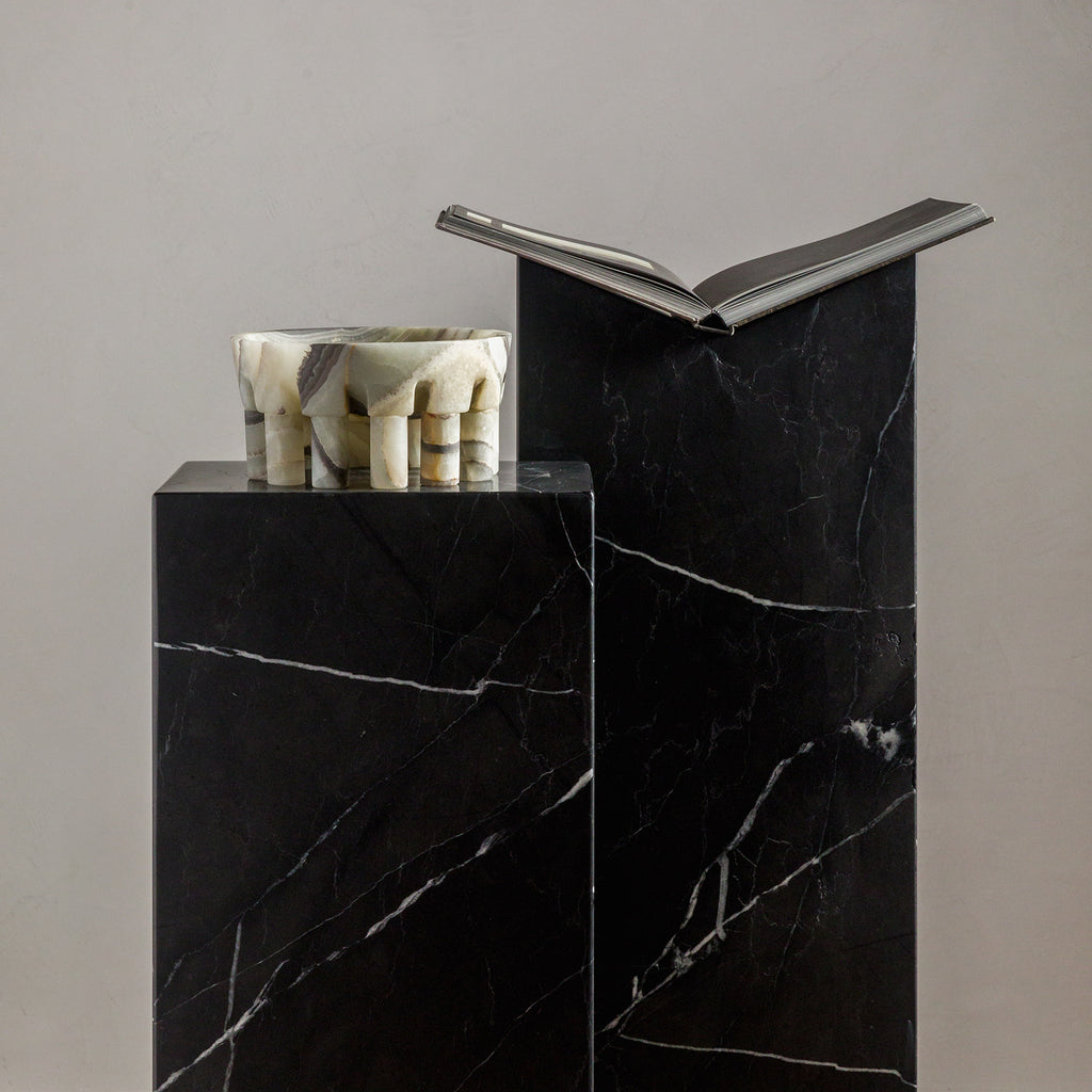 Studio H Collection | Luxury Athena Stone Book Pedestal - Studio H ...