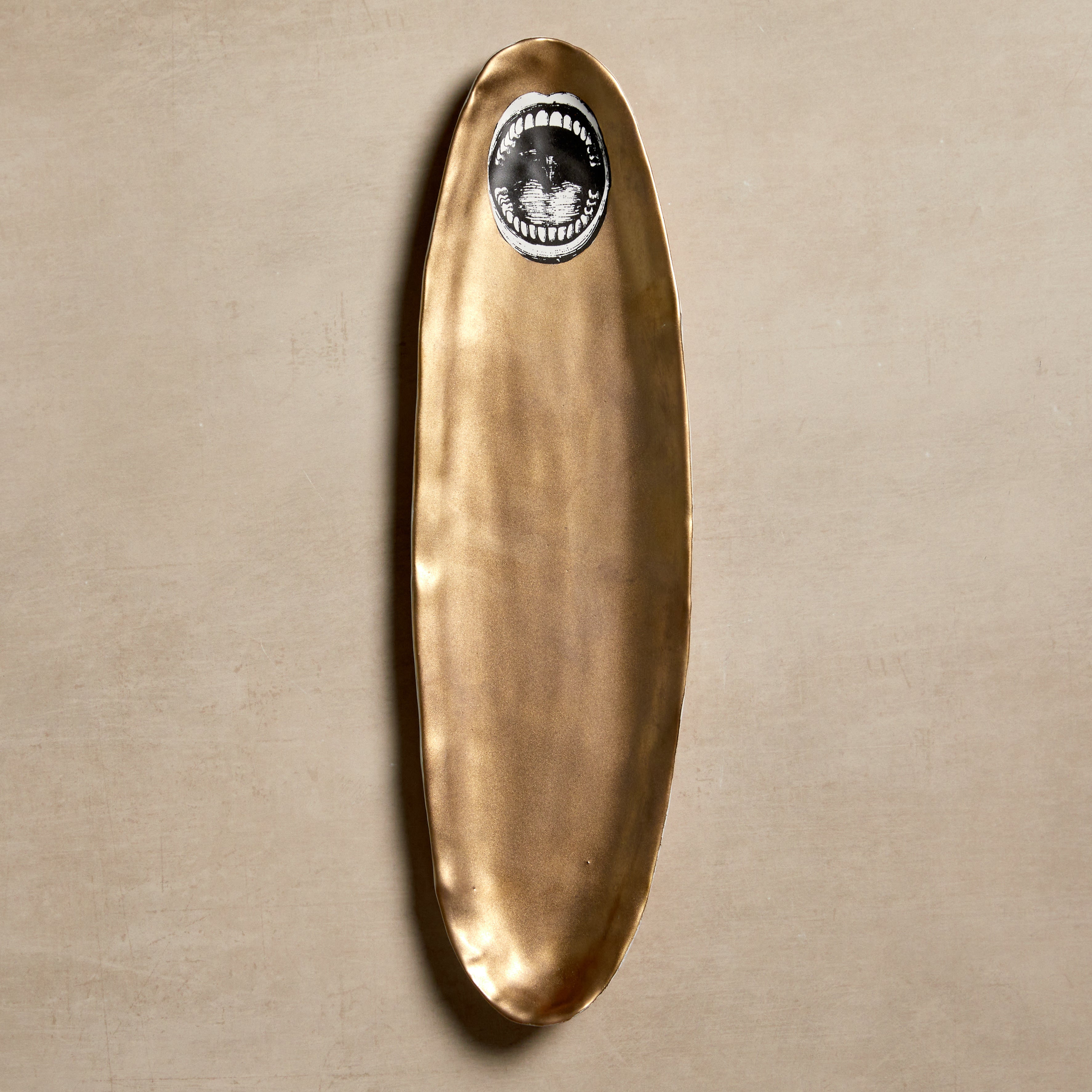 KUHN KERAMIK LONG PLATE DE LUXE- MOUTH - Studio H Collection