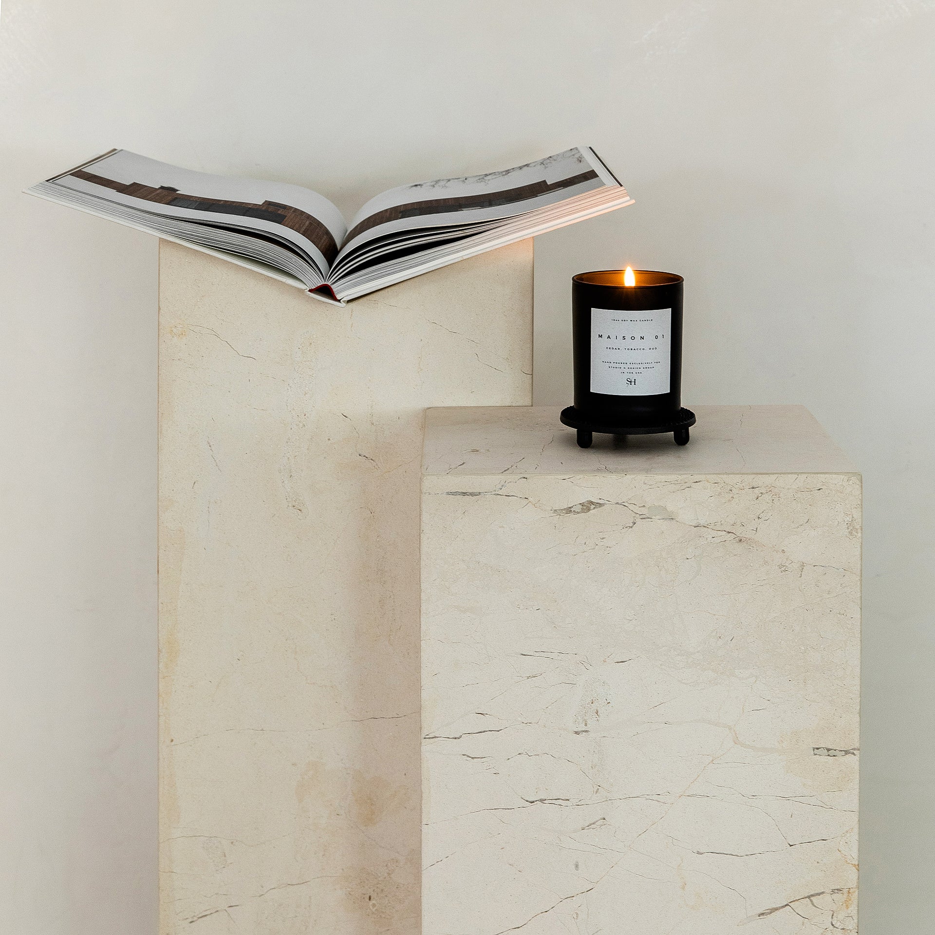 Studio H Collection | Luxury Aria Stone Pedestal - Studio H Collection