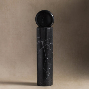 Studio H Collection | Atlas Stone Totem Sculpture - Large / Black ...