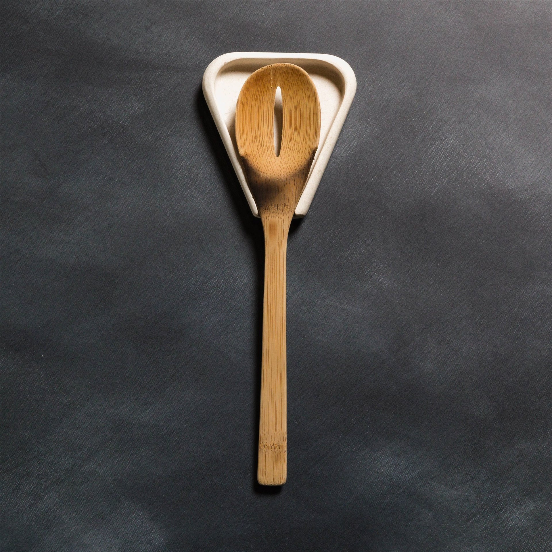 Gaia Stone Spoon Rest - Cream Limestone - Studio H Collection