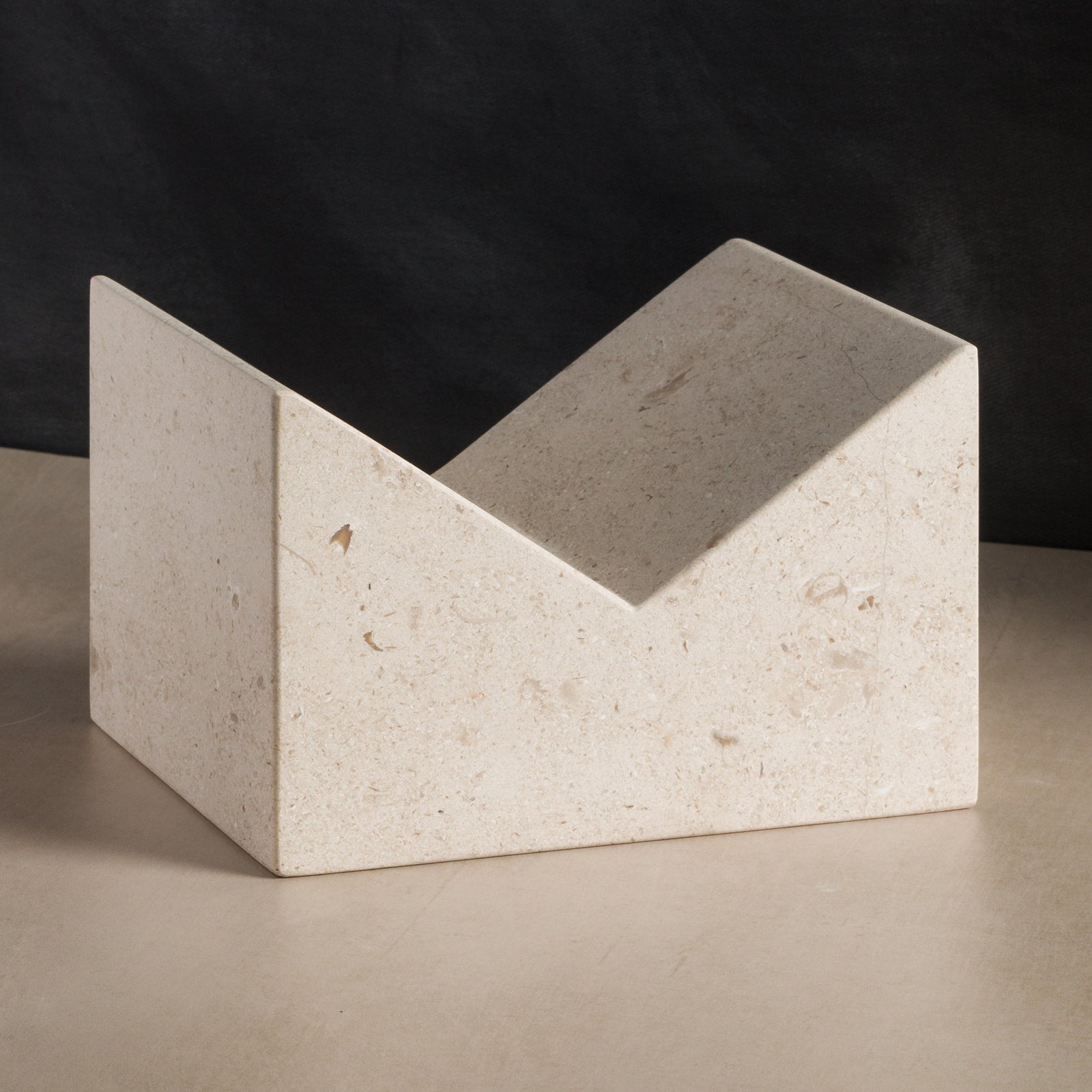 Luxury Muse Stone Bookstand - Limestone | Studio H Collection - Studio H Collection