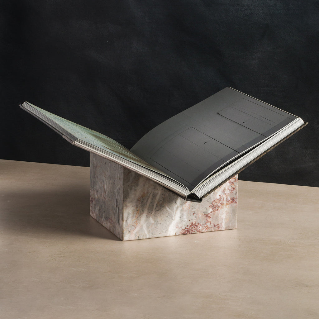 Luxury Muse Stone Bookstand - Grey Marble | Studio H Collection ...