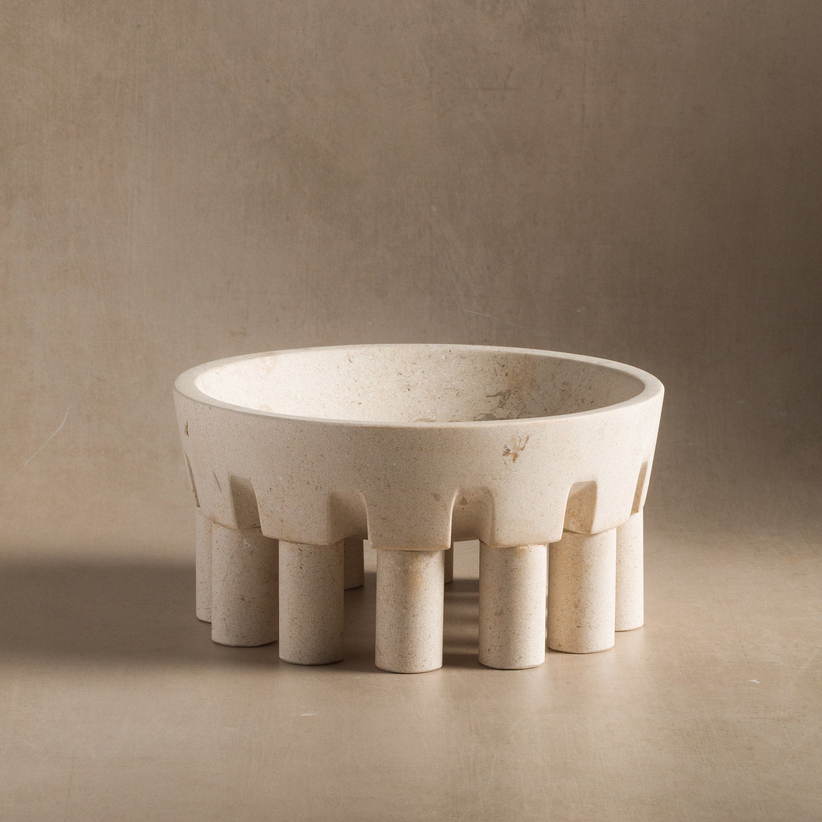 Studio H Collection | Pomona Stone Bowl Small Limestone - Studio H ...