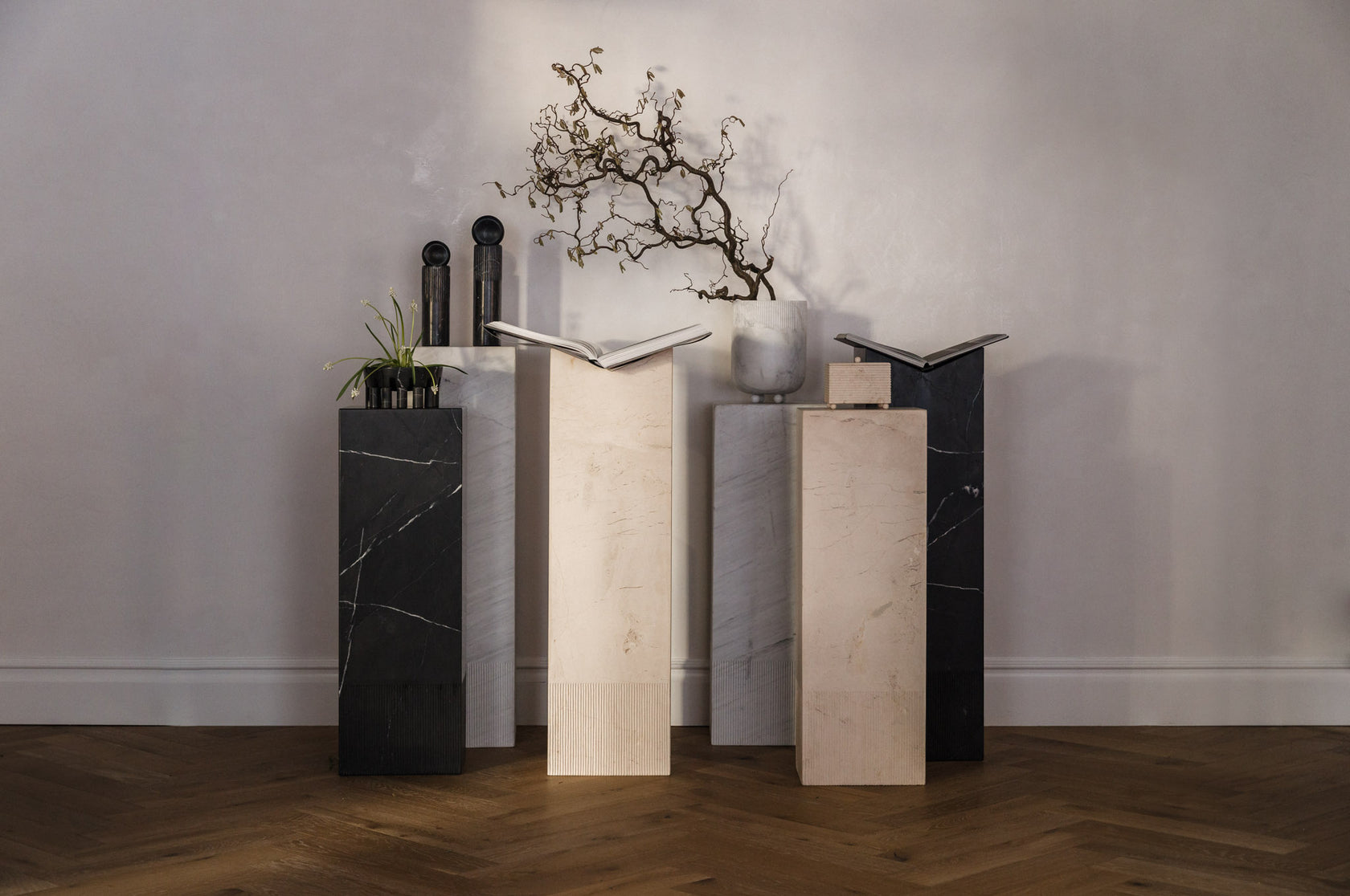 Studio H Collection | Luxury Aria Stone Pedestal - Studio H Collection