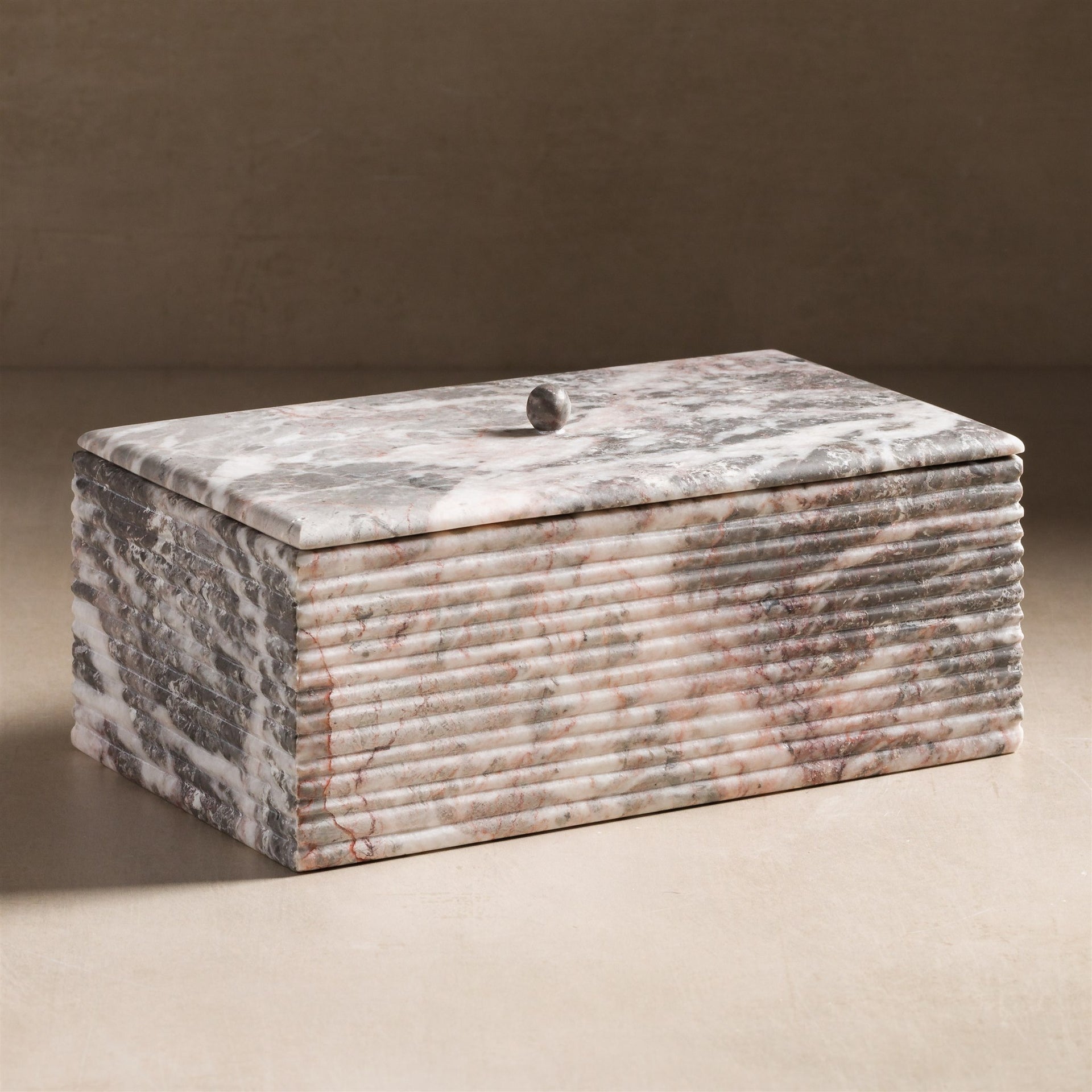 Jupiter Box - Grey Marble - Studio H Collection