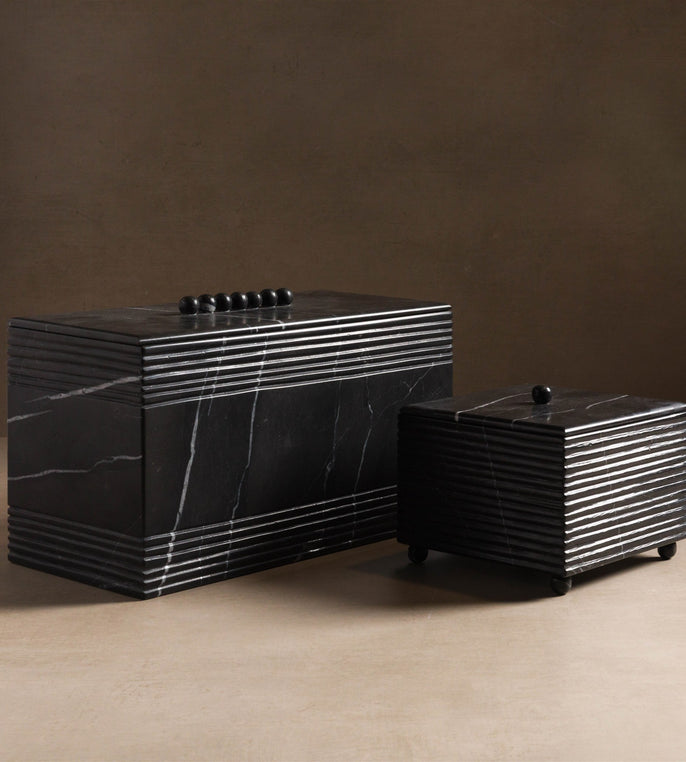 Studio H Collection | Decorative Stone Boxes - Studio H Collection