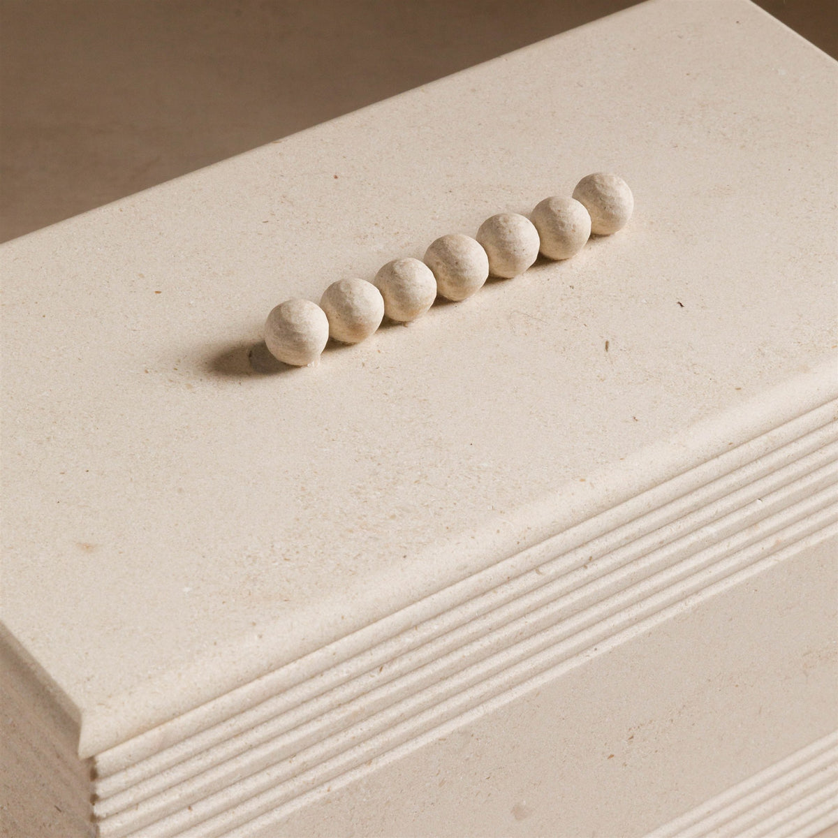 Jonah Box - Cream Limestone - Studio H Collection